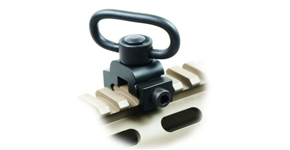 Push Button QD Steel Loop for Picatinny Rails - Spetsnaz Tactical Sights